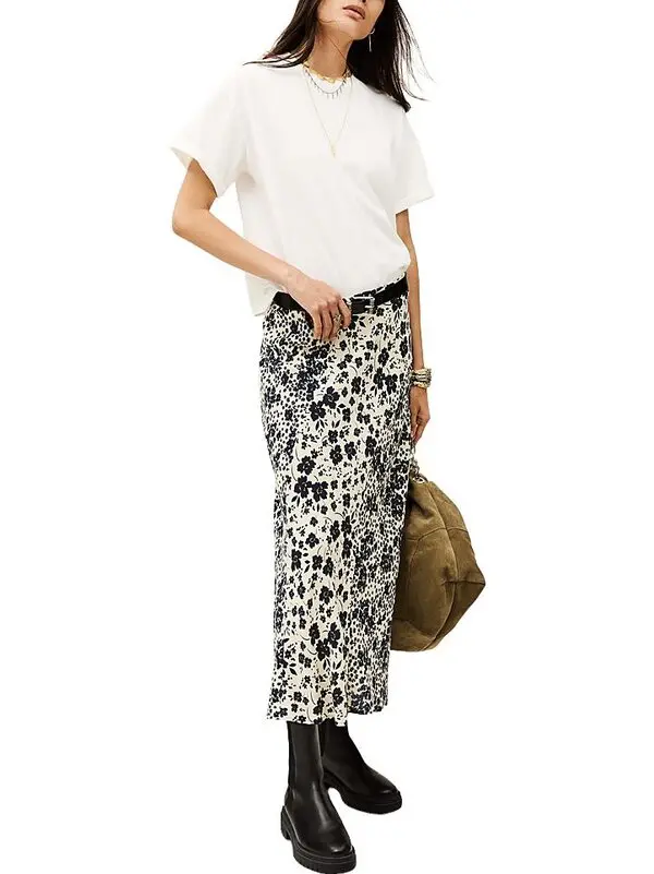Ba&sh Maelys Midi Skirt - Off White