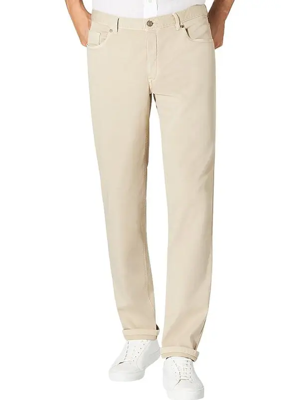 HILTL Cotton Structure Trousers - Sand