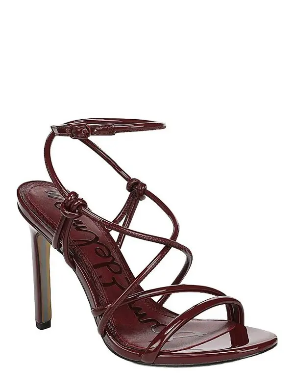 Sam Edelman Isadora Strappy Sandals - French Merlot