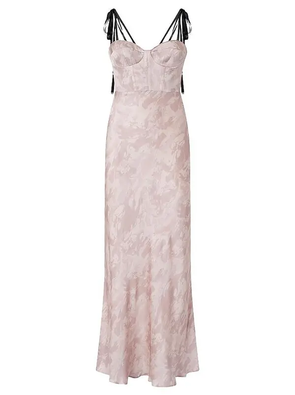 Pinko Occhione Dress - Pink/nude