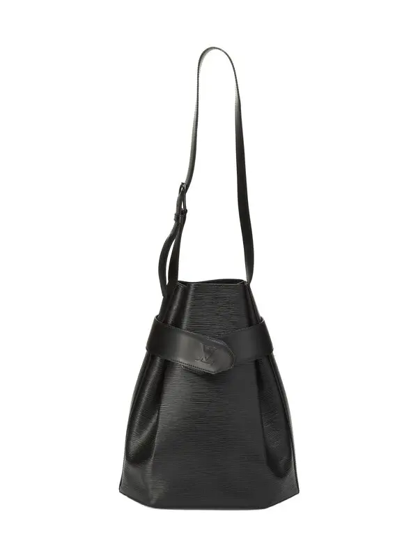 LOUIS VUITTON Epi Sac D'epaule Shoulder Bag - Black