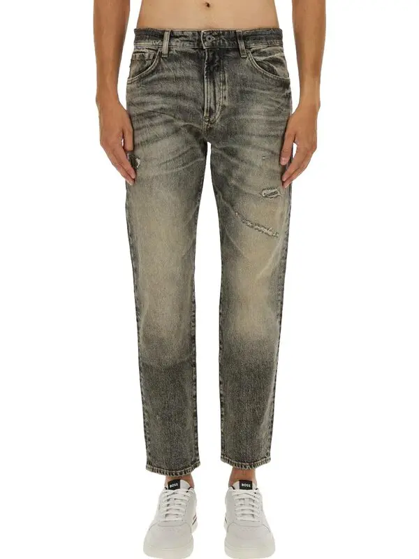 BOSS Jeans In Denim - Grey