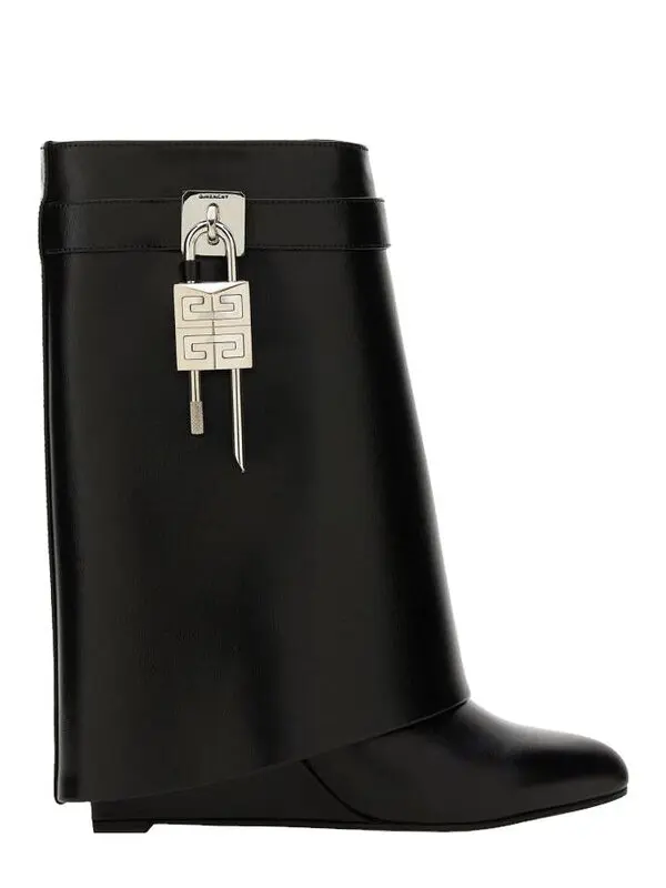 Givenchy Shark Lock Stivaletto Boots - Black