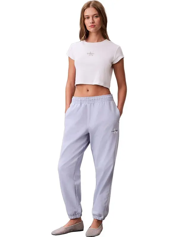 Calvin Klein Monologo French Terry Joggers - Casual Blue