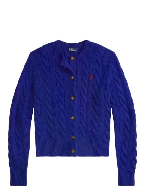 Polo Ralph Lauren Cable-knit Cardigan - Blue
