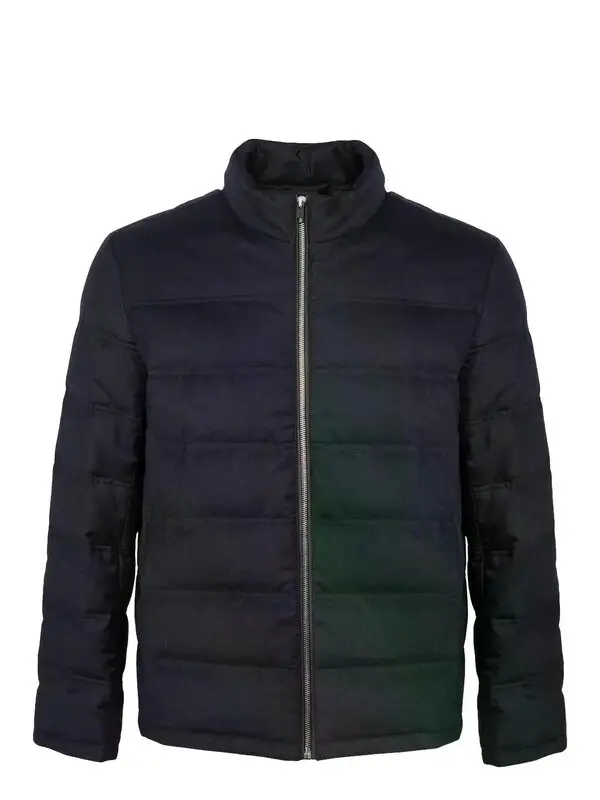 YVES SALOMON Padded Jacket - Blue
