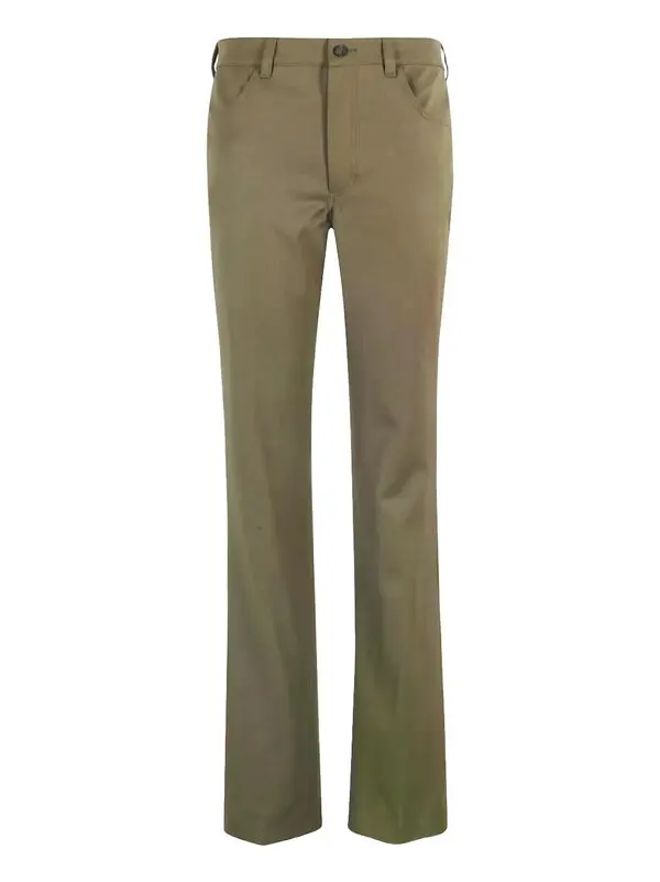 Attico Button-fly Trousers - Green