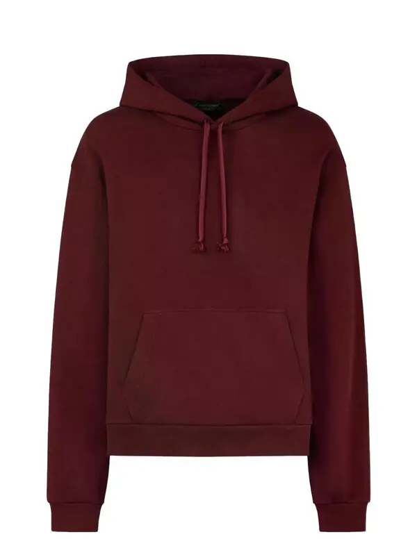 GIUSEPPE ZANOTTI Logo-print Hoodie - Red