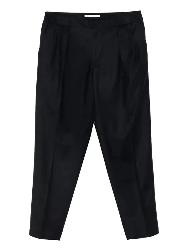 BRIGLIA 1949 Wool Pleated Trousers - Blue
