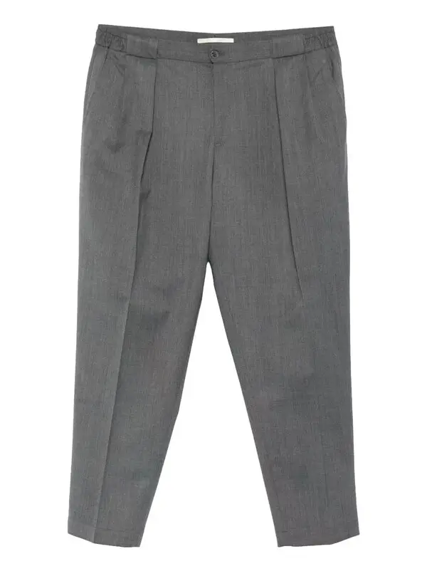 BRIGLIA 1949 Pleated Front Trousers - Grey