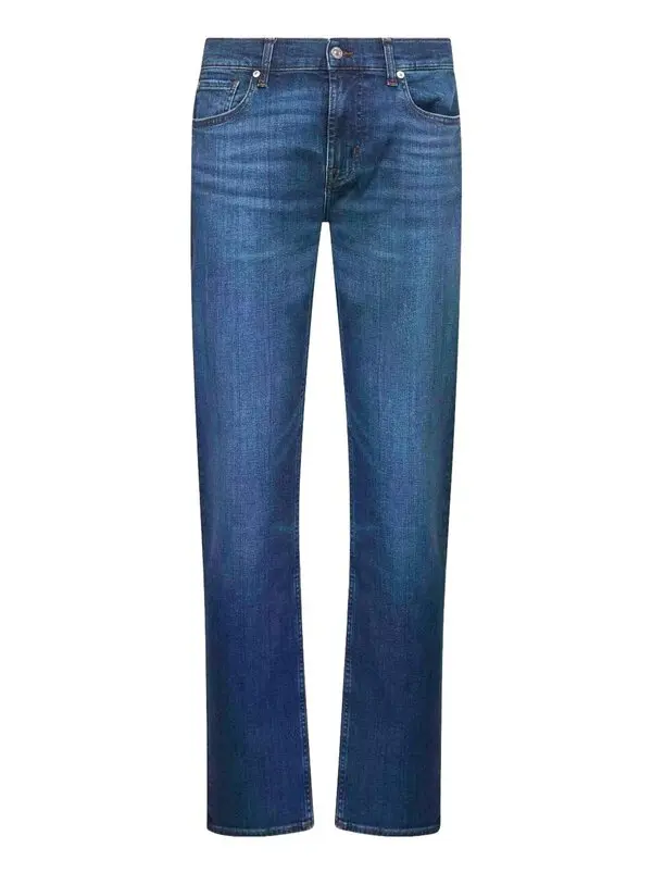 7 For All Mankind Cotton Jeans - Blu