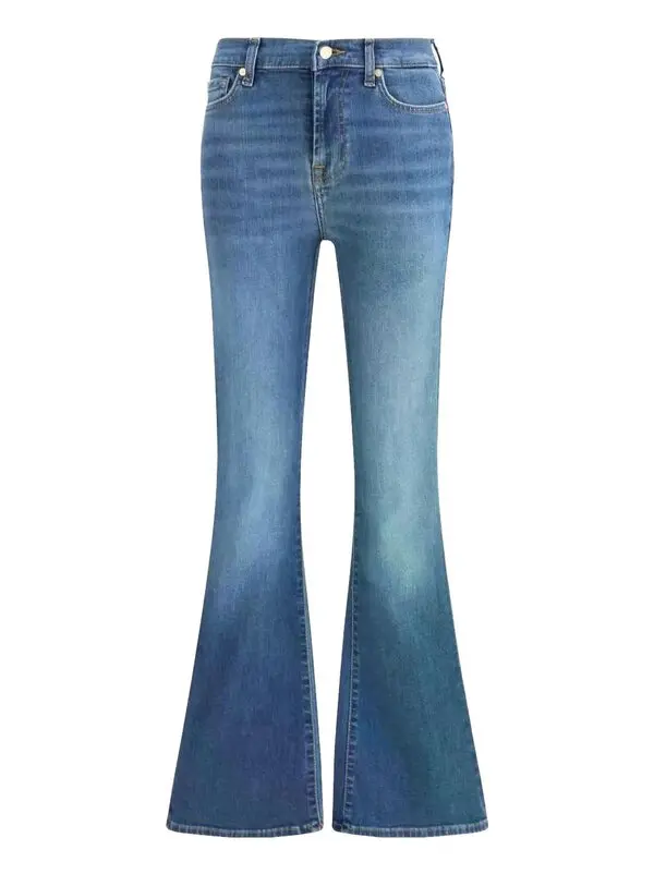 7 For All Mankind Ali Flare Jeans - Blue