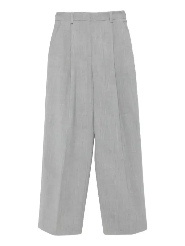 THELATEST Pleated Trousers - Grey