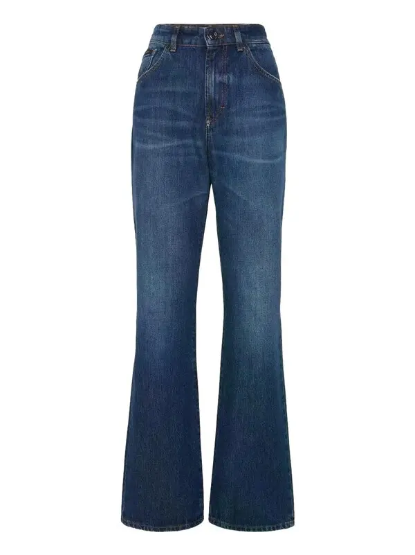 Philipp Plein Five-pocket Flared Jeans - Blue