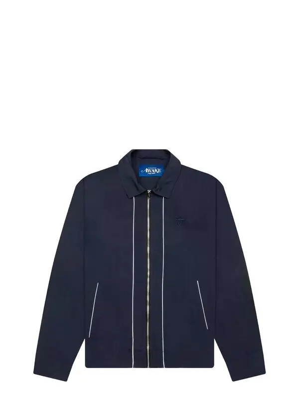 AWAKE NY Logo-embroidered Zip-front Jacket - Blue