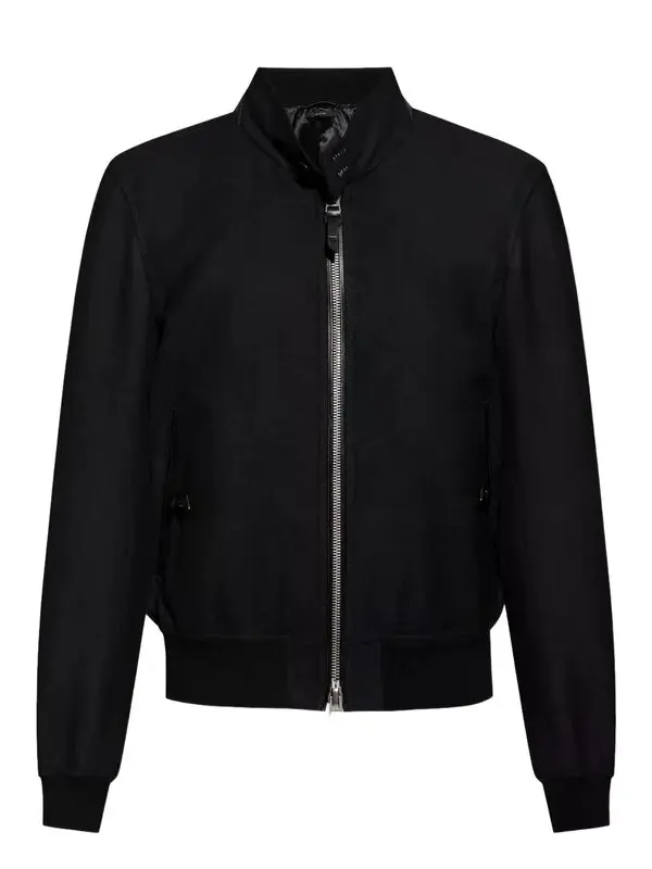TOM FORD Zip-fastening Bomber Jacket - Black