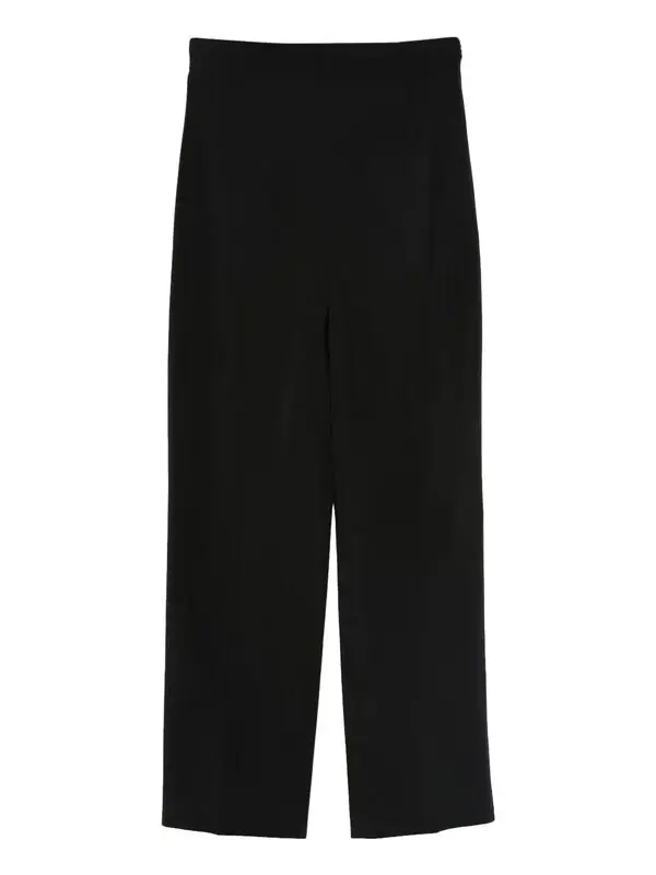 Alberta Ferretti Straight-leg Trousers - Black