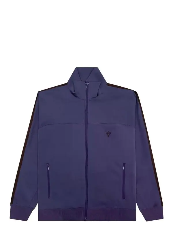 SOUTH2 WEST8 Embroidered-logo Track Jacket - Purple