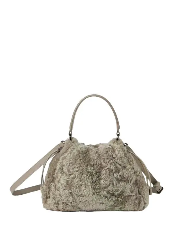 Brunello Cucinelli Small Bucket Bag - Neutrals