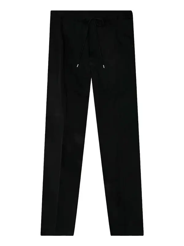 LANVIN Drawstring Fluid Trousers - Black