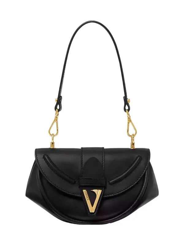 Versace Virtus Shoulder Bag - Black