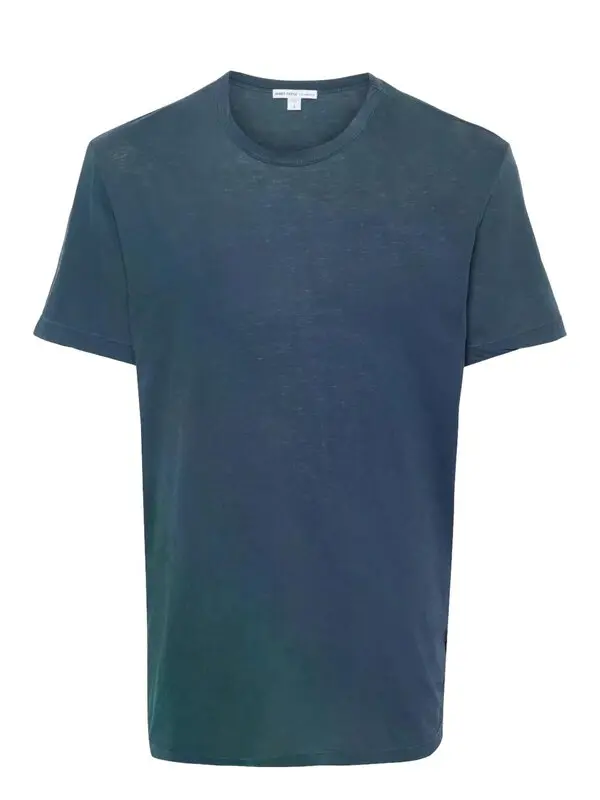 JAMES PERSE Jersey Cotton T-shirt - Blue