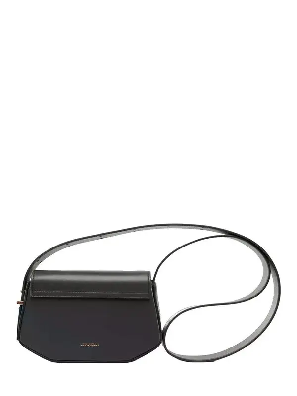 LIDIALUCILLA Leather Cross Body Bag - Black