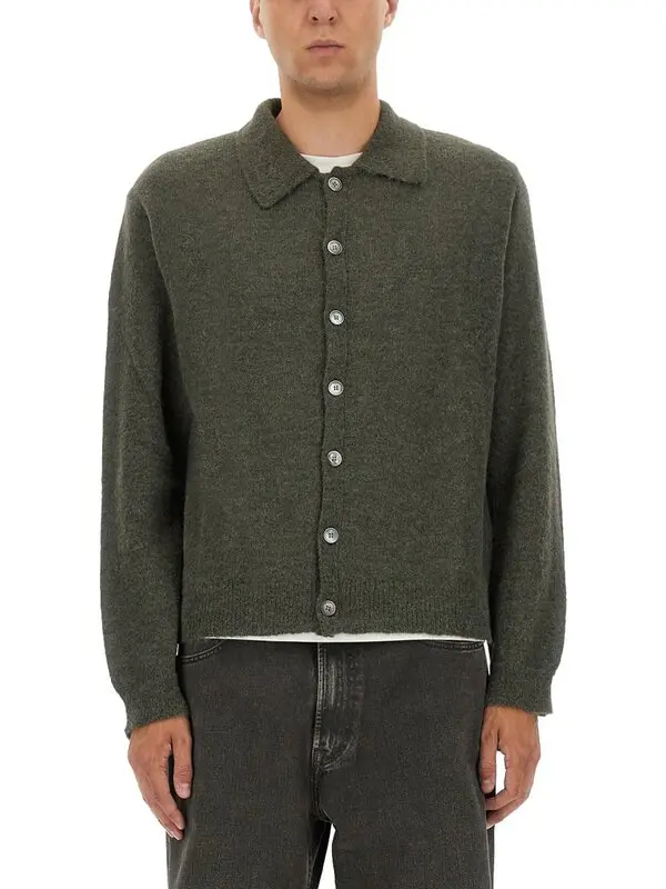 Our Legacy Alpaca Cardigan - Green