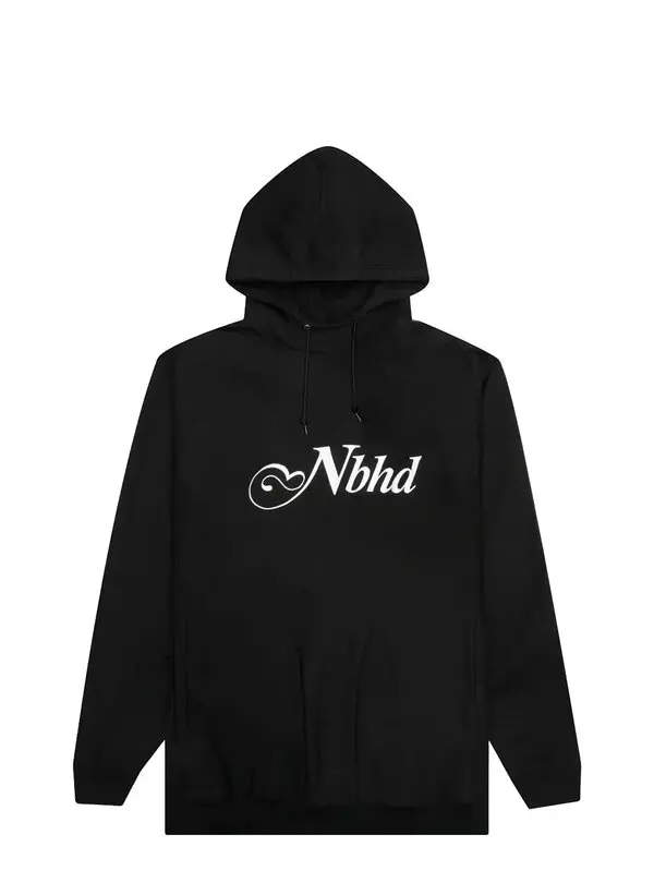 NEIGHBORHOOD Logo-embroidered Hoodie - Black