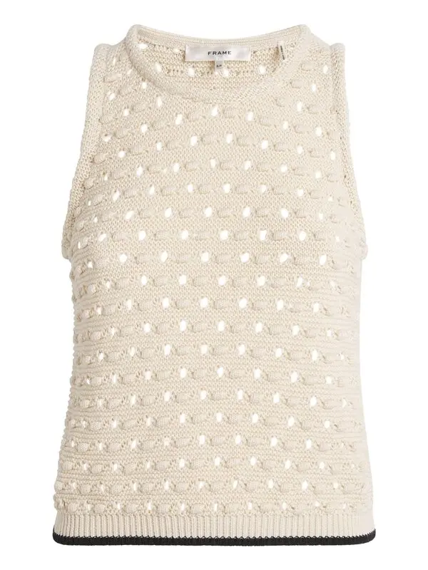 FRAME The Bauble Tank Top - Ivory