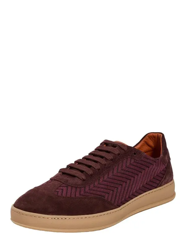 Missoni Ivan Raschel Wave Sneakers - Burgundy/brown