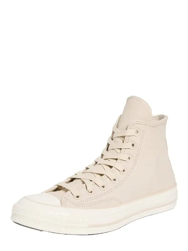 CONVERSE Chuck 70 Nubuck Leather Sneakers - Light Dune/egret