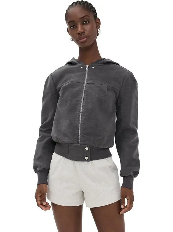 PEACHY DEN Edie Jacket - Graphite