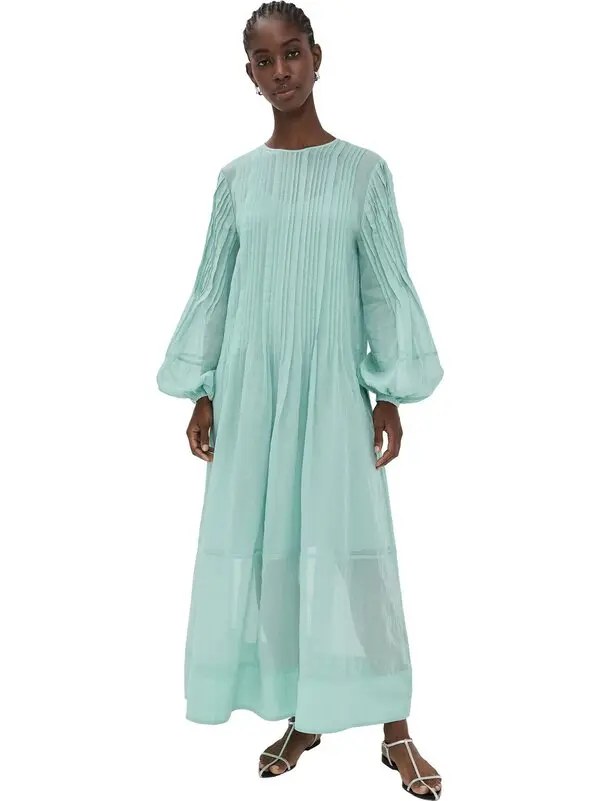 LEE MATHEWS Skye Maxi Dress - Sage