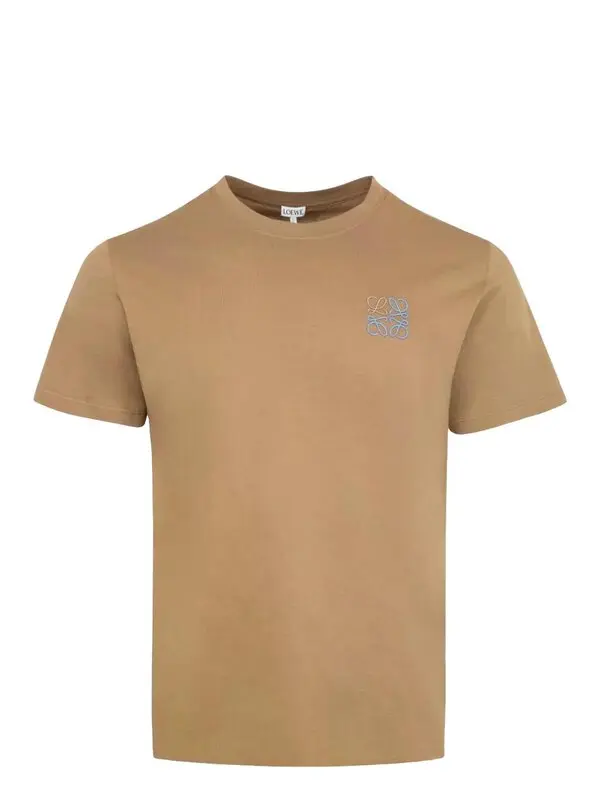 Loewe Anagram-motif T-shirt - Neutrals