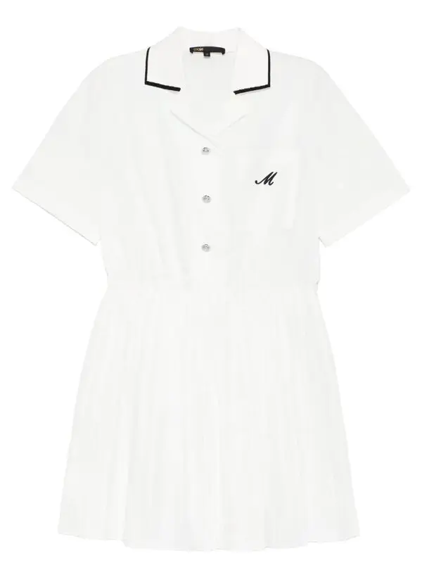 Maje Shirt Dress - White