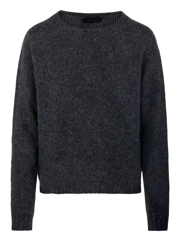 ROBERTO COLLINA Crew-neck Sweater - Grey