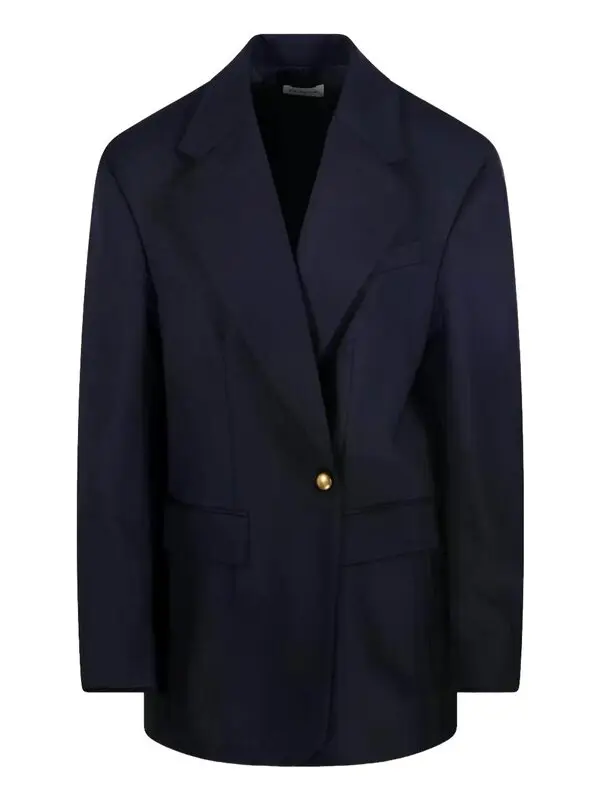 P.a.r.o.s.h Liliuxy Single-button Blazer - Blue