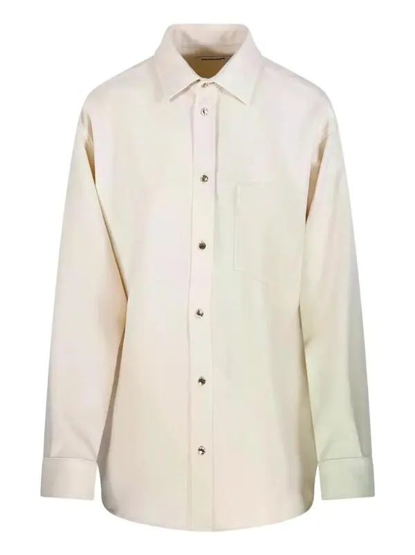 DARKPARK Long-sleeve Shirt With Chest Pocket - Neutrals