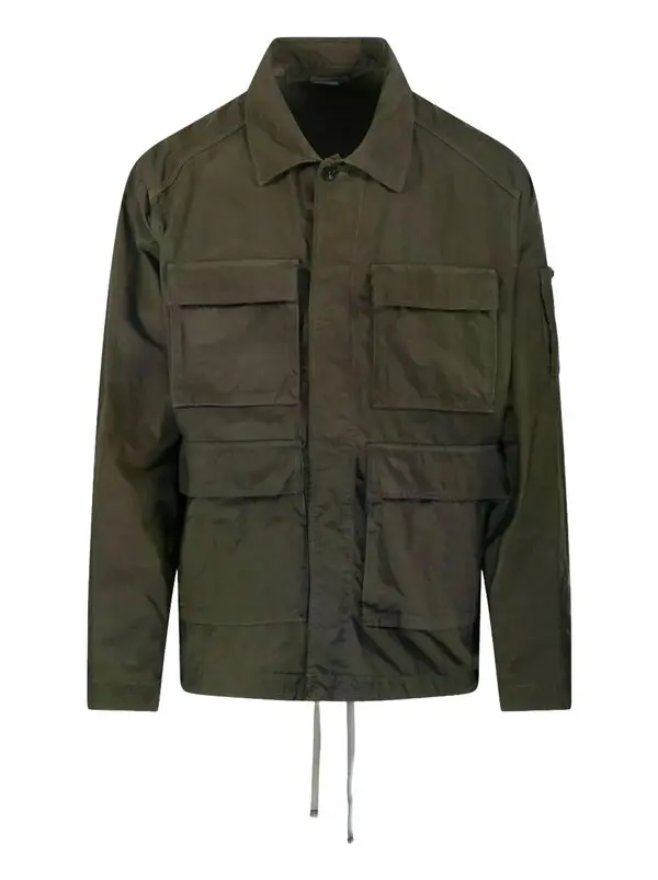 C.P. COMPANY Multi-pocket Drawstring Jacket - Green