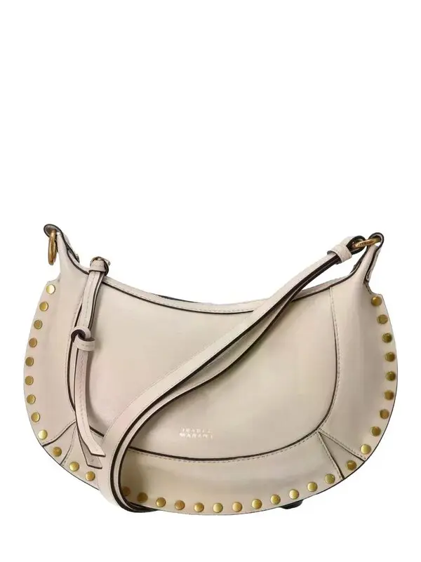 Isabel Marant Oskan Moon Crescent-shaped Shoulder Bag - Neutrals