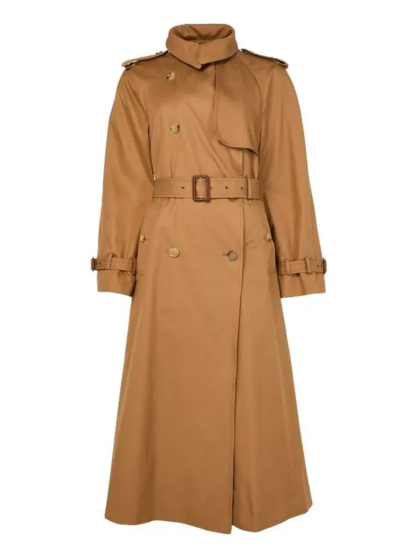 Chloé Cotton Gabardine Trench - Beige