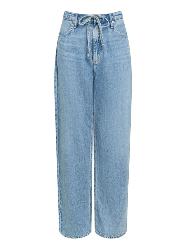 Rag & Bone Ultra Featherweight Phoebe Wide-leg Jeans - Blue