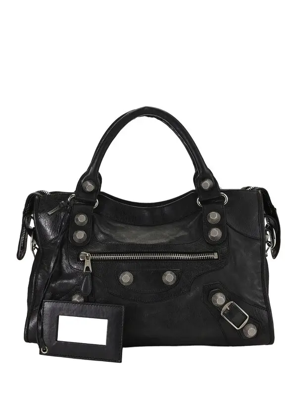 Balenciaga Agneau Giant 21 City Bag - Black