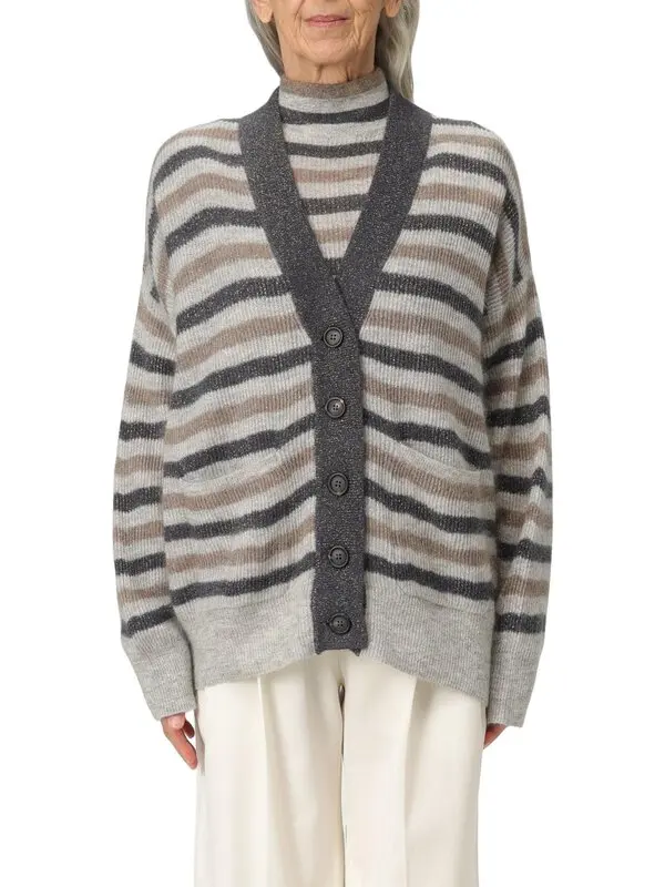Brunello Cucinelli Striped Sweater - Multicolor