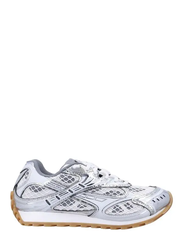 Bottega Veneta Low Top Sneakers - Silver