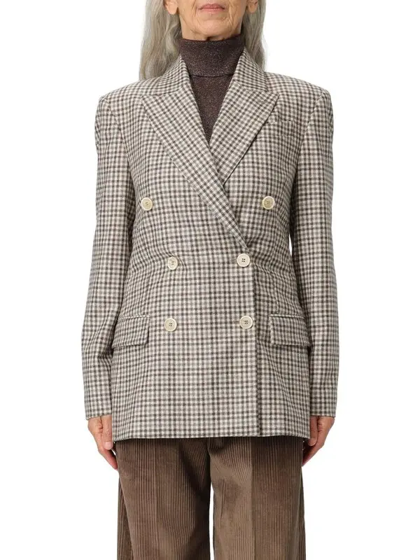 Brunello Cucinelli Double-breasted Jacket - Beige
