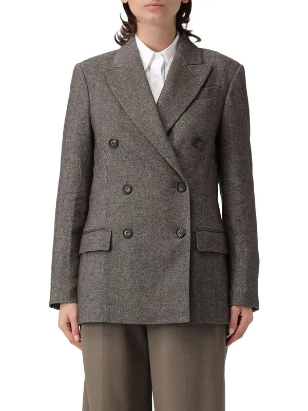 Brunello Cucinelli Double-breasted Jacket - Brown