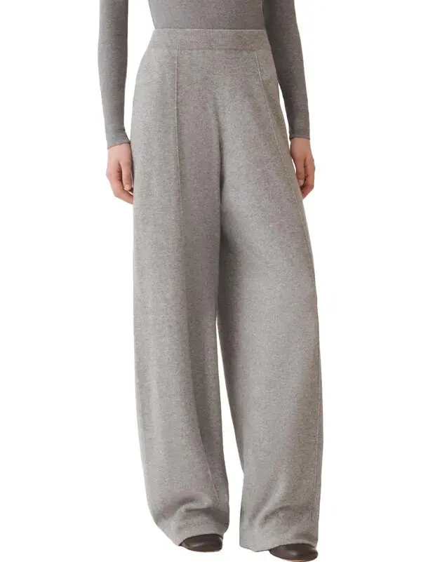 Fabiana Filippi Wide Leg Trousers - Grey