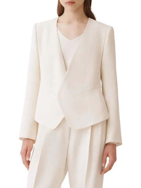 Fabiana Filippi Tailored Jacket - Butter
